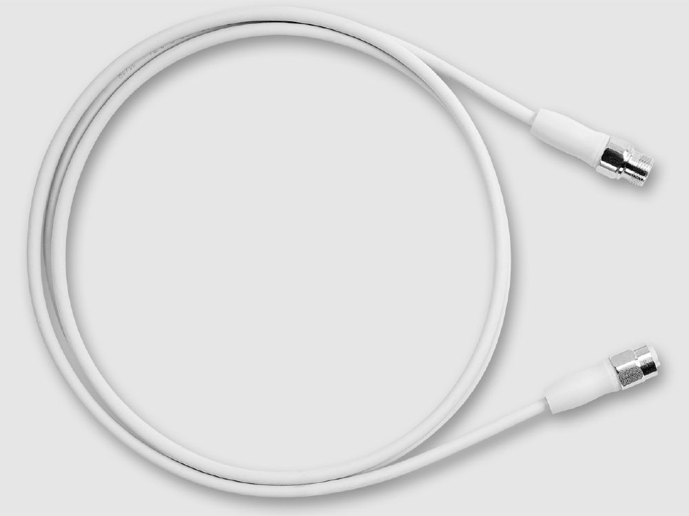 Probe Connection Cable, M12-5F - M12-5M, 3 m, Hygienic Design ...